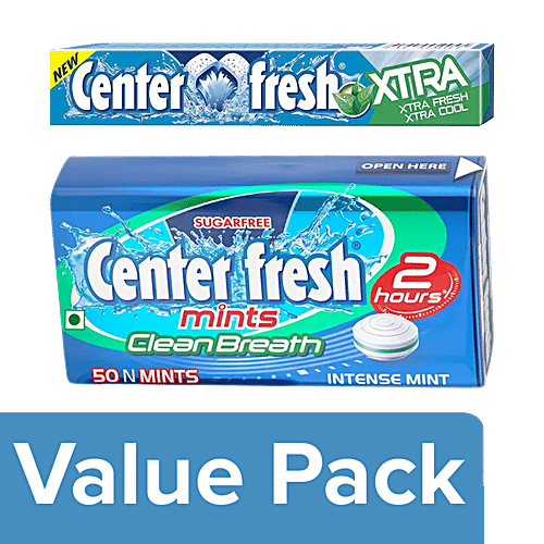 Buy Center Fresh Mints Clean Breath Intense Mint - Menthol Eucalyptus ...