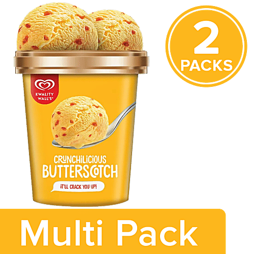 Buy Kwality Wall's Frozen Dessert - Crunchilicious Butterscotch Online ...