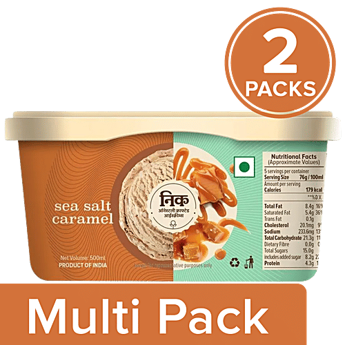 Buy Nic Ice Cream - Sea Salt Caramel Online at Best Price of Rs 800 ...