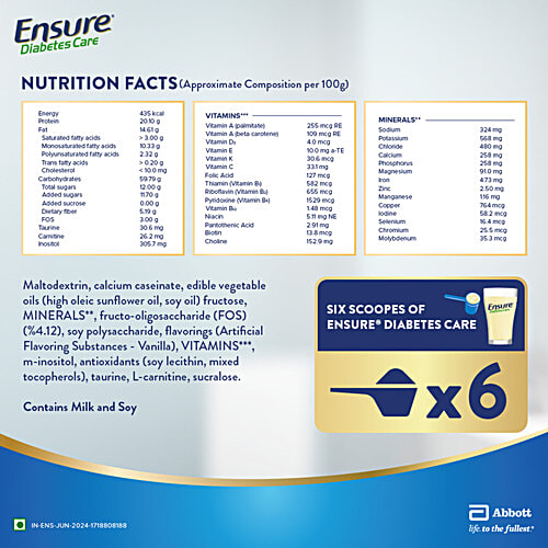 Ensure Diabetes Care Specialized Nutrition Drink, Chocolate, 2 x 375 g ...