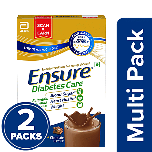 Ensure Diabetes Care Specialized Nutrition Drink, Chocolate, 2 x 375 g ...