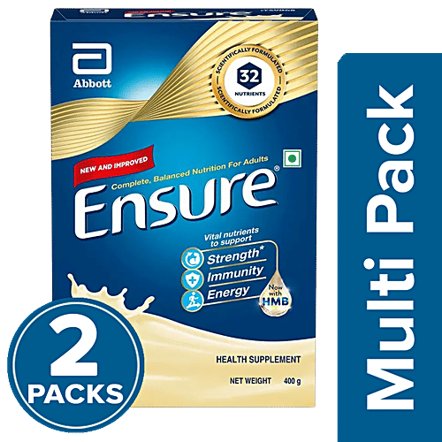 Buy Ensure Nutrition Drink - Vanilla Flavour, Provides Complete ...