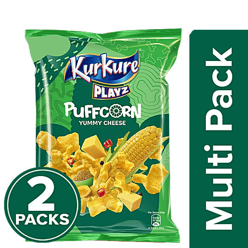 Buy Kurkure Playz Puffcorn - Yummy Cheese, Namkeen Online at Best Price ...