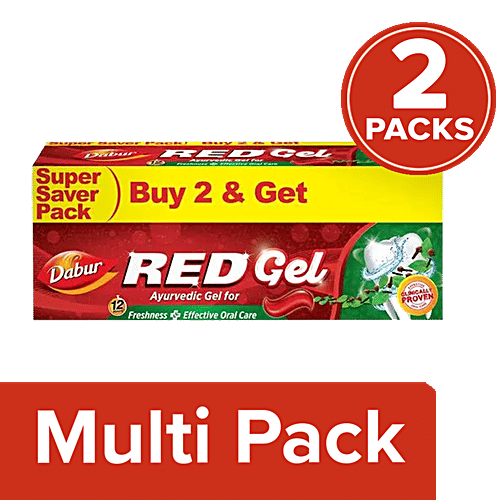 Buy Dabur Gel Ayurvedic Toothpaste - Controls bad breath, plaque ...