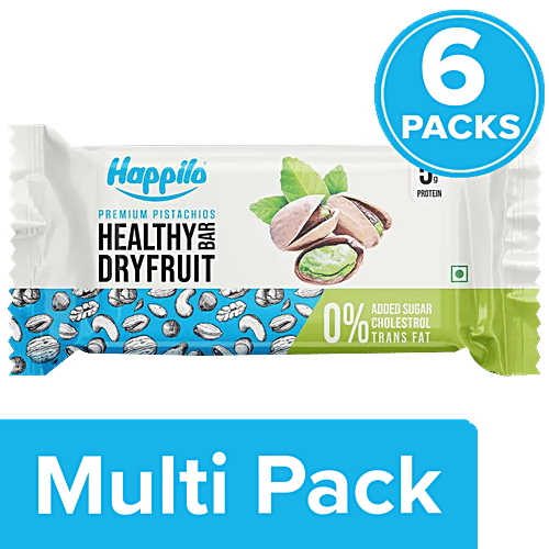 Buy Happilo Premium Pistachio Healthy Dry Fruit Bar - Rich In Protein ...
