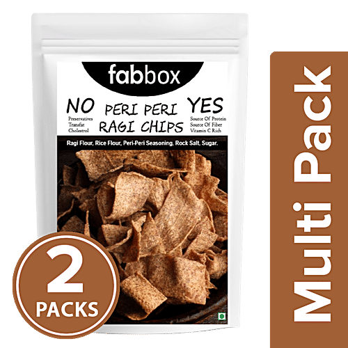 Buy Fabbox Ragi Chips - Peri-Peri, Healthy Snack, Weight Management ...