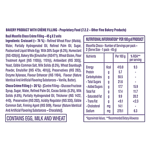 Buy Bauli Moonfils - Combipack Online at Best Price of Rs 160 - bigbasket