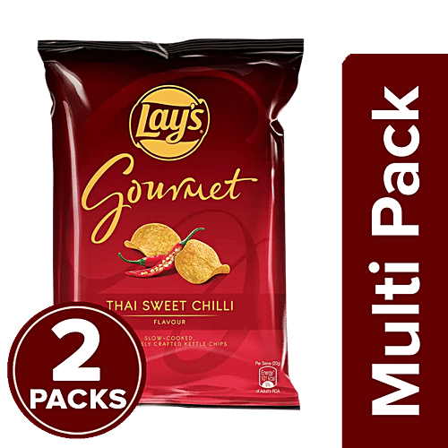 Buy Lays Gourmet Potato Chips - Thai Sweet Chilli Online at Best Price ...