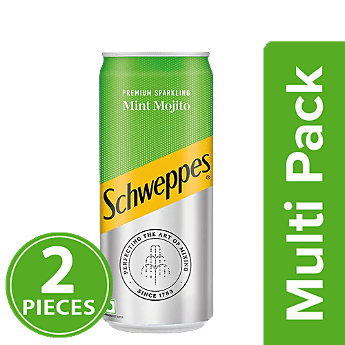 Buy Schweppes Mint Mojito Premium Sparkling Mixer - Carbonated Water Online at Best Price of Rs ...