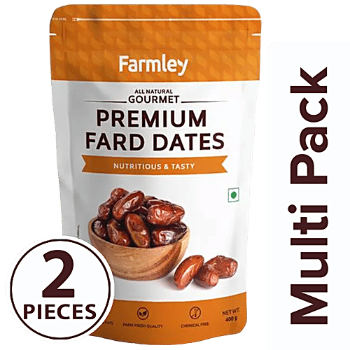 Buy Farmley Premium Fard Dates - Nutritious & Tasty, Perfect Snack ...