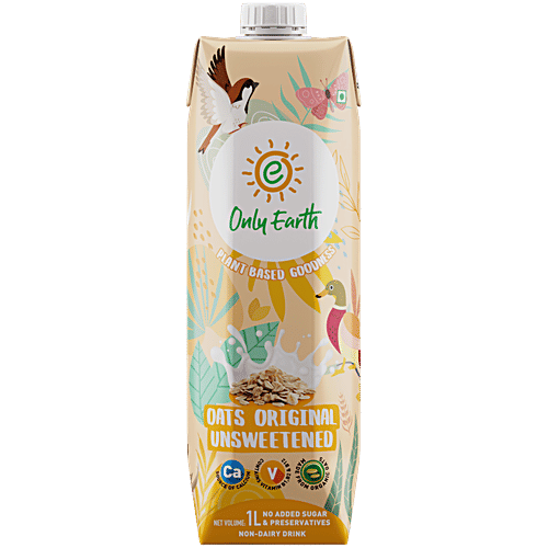 Buy Only Earth Plant Based Oats Original Beverage - Unsweetened, Non ...