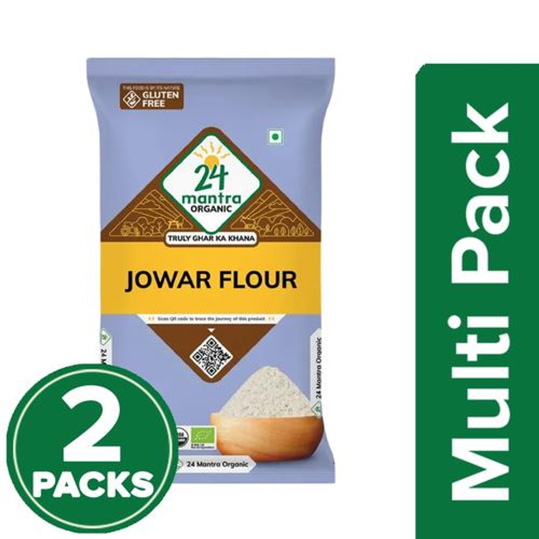 Buy 24 Mantra Organic Jowar Flour Online at Best Price of Rs null ...