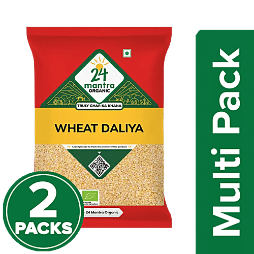 Buy 24 Mantra Organic Wheat Daliya Online at Best Price of Rs 110 ...