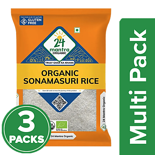 Buy 24 Mantra Organic Sonamasuri Rice Online at Best Price of Rs 1150. ...