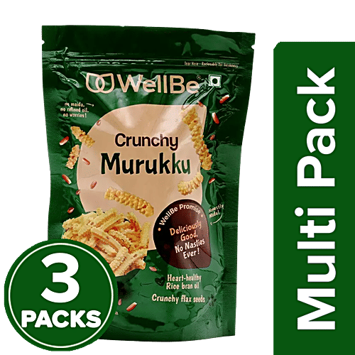 Buy WellBe Crunchy Murukku Online at Best Price of Rs 225 - bigbasket