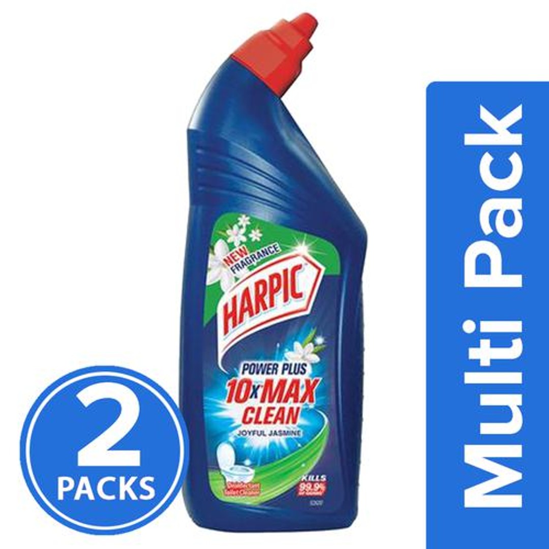 Buy Harpic Disinfectant Toilet Cleaner Liquid - Jasmine, Removes Dirt ...