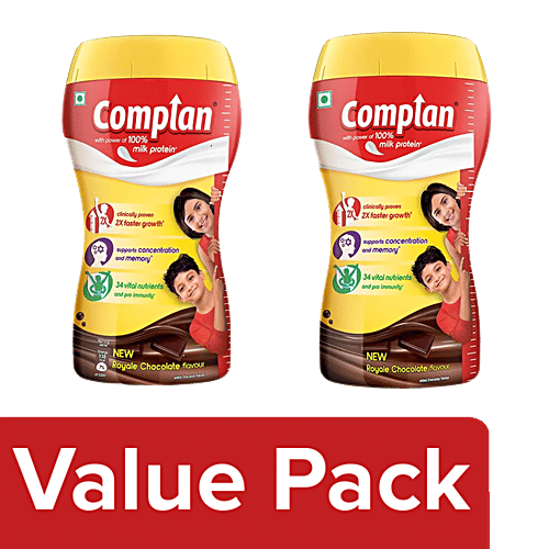Buy Complan Nutrition Drink - Chocolate Flavour 1 Kg + Chocolate Flavour-Jar 500 g Online at ...