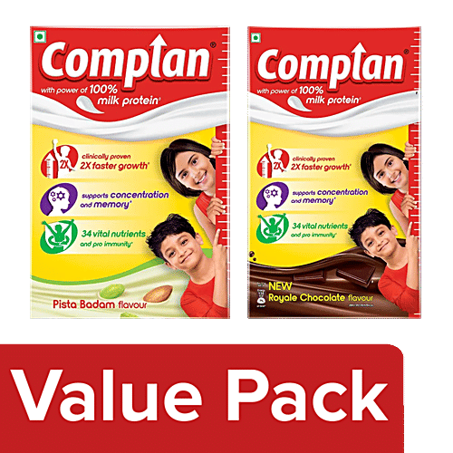 Buy Complan Nutrition&Nutrition Drink-2X Faster Growth-Chocolate 1 Kg ...