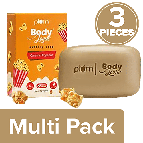 Buy Plum BodyLovin' Caramel Popcorn Bathing Soap - All Skin Types ...