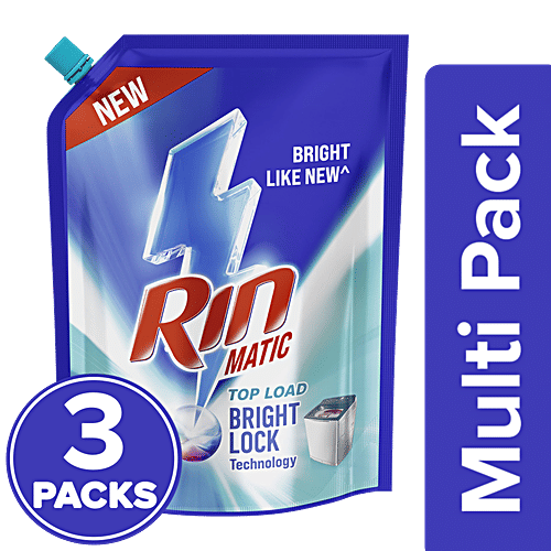 Buy Rin Detergent Liquid - Top Load Online at Best Price of Rs 690 ...