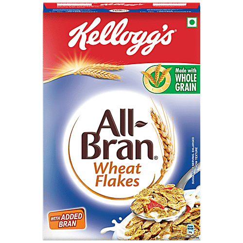 Buy Kelloggs Wheat Flakes All Bran 425 Gm Carton Online At Best Price ...