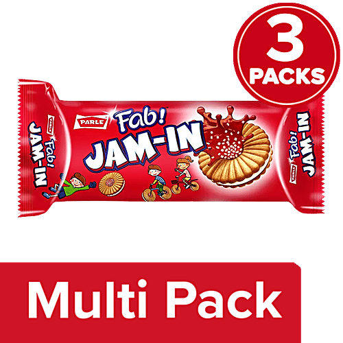 Buy Parle Fab Jam-In Cream Biscuits Online at Best Price of Rs 30 ...