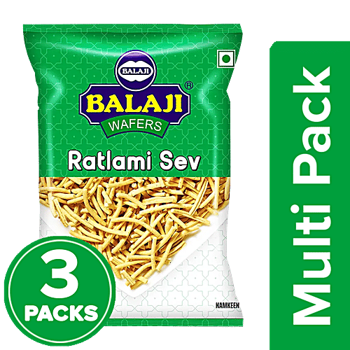 Buy Balaji Namkeen - Ratlami Sev Online at Best Price of Rs 30 - bigbasket
