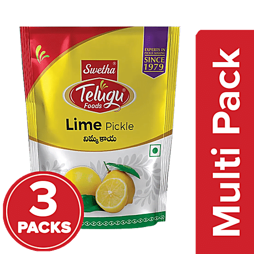 Buy Swetha Telugu foods Lemon Pickle Online at Best Price of Rs 30 ...