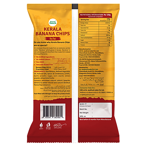 Buy Beyond Snack Kerala Banana Chips - Peri Peri Online at Best Price ...