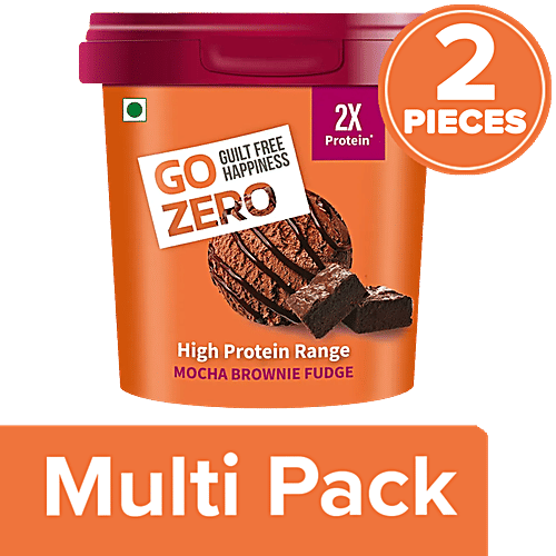 Buy Go Zero High Protein Range Mocha Brownie Fudge Ice Cream Online at ...