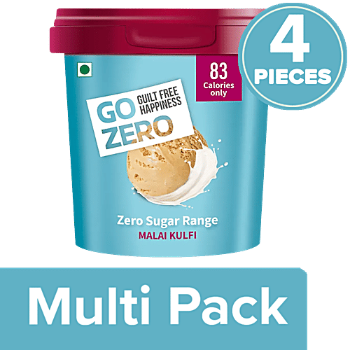Buy Go Zero Zero Sugar Range Malai Kulfi Ice Cream Online at Best Price ...