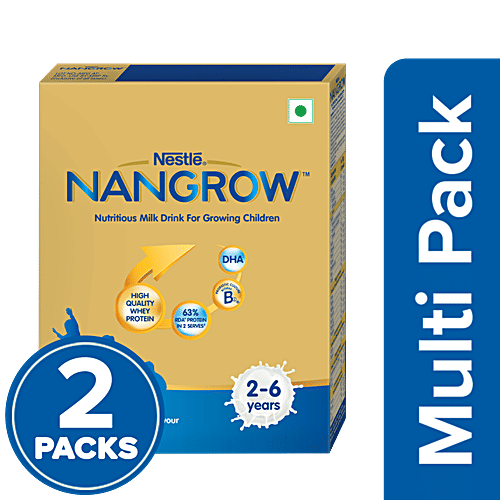 Buy Nestlé NANGROW Nutritious Milk Drink - Creamy Vanilla Flavour, 2 ...