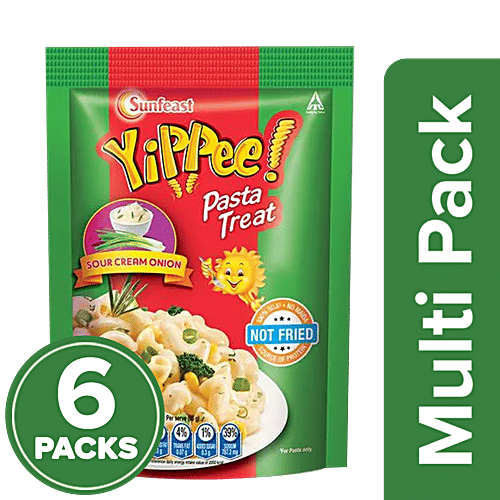 Buy Sunfeast YiPPee! Pasta Treat - Cheesy & Soft Suji, Rawa, Sour Cream ...