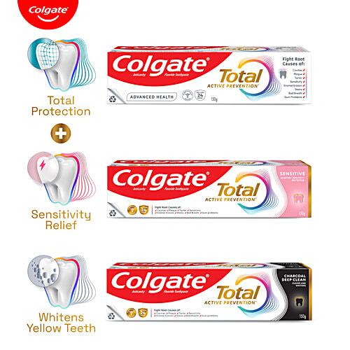 Buy Colgate Total Advanced Antibacterial Toothpaste Online at Best ...