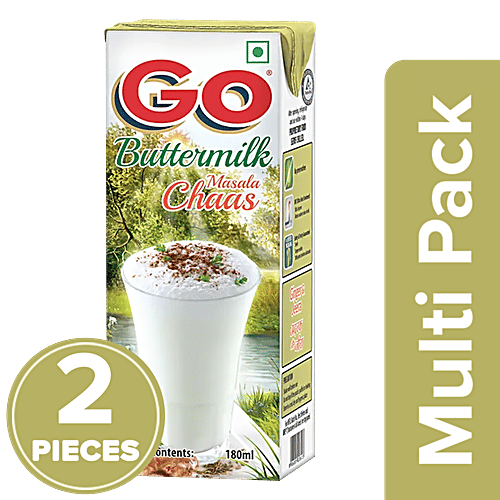 Buy Go Butter Milk - Ginger & Jeera, Spiced Online at Best Price of Rs ...