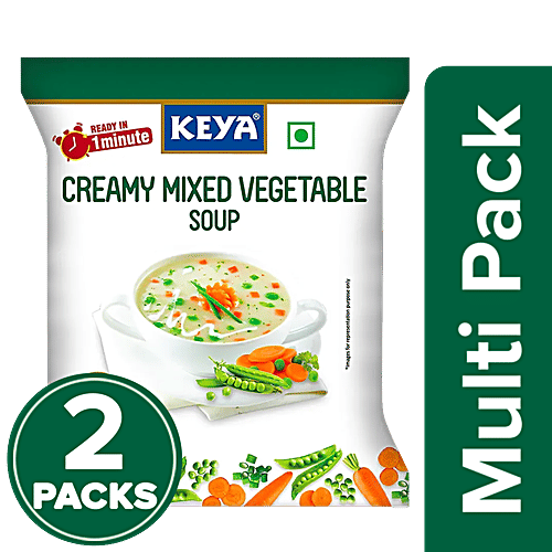 Buy Keya Instant Soup - Creamy Mixed Vegetables Online at Best Price of ...