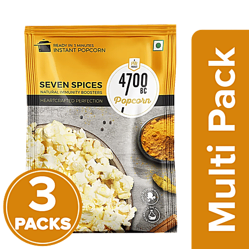 Buy 4700BC Instant Popcorn - Seven Spices Immunity Booster Online at ...