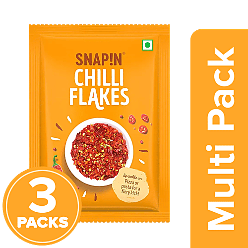 Buy SNAPIN Chilli Flakes - Natural,Spicy Sprinkler For Pizza, Pasta ...