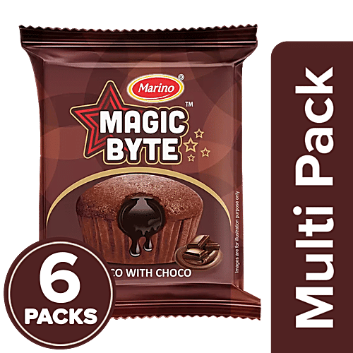 Buy Marino Magic Byte - Veg Chocolate Cake, Soft & Fresh, Teatime Snack Online at Best Price of ...