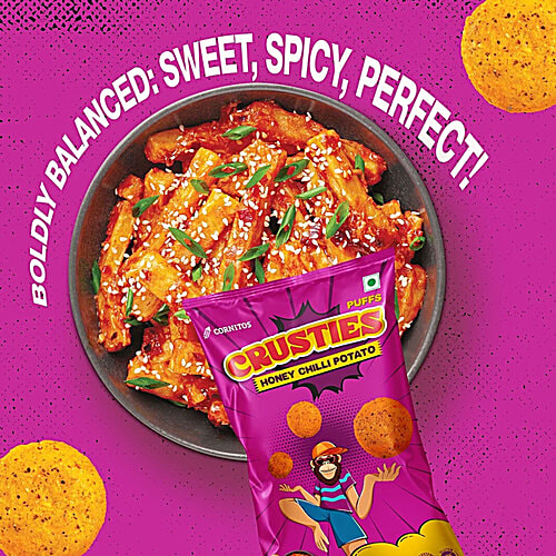 Buy Cornitos Crusties Puffs Fiery Peri Peri Online at Best Price of Rs ...