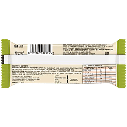 Buy Kwality Wall's Magnum Pistachio Ice Cream Bar Online at Best Price ...