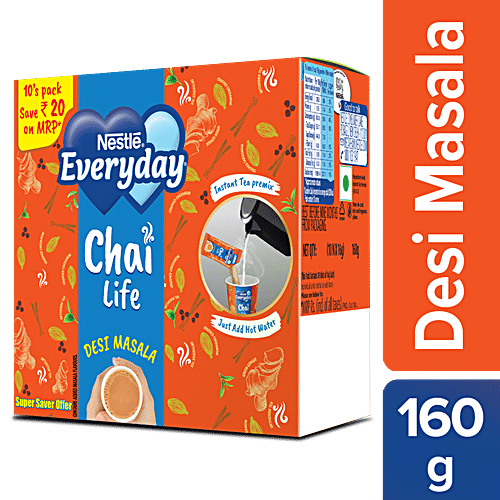 Buy Nestle Everyday Chai Life Instant Tea Premix - Desi Masala Online ...
