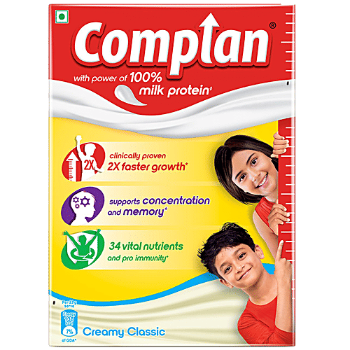 Buy Complan Health Drink Natural Plain 200 Gm Carton Online at the Best ...