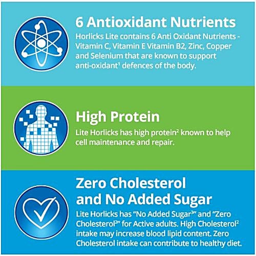 Buy Horlicks Lite Health & Nutrition Drink - Classic Malt 450 gm Jar ...