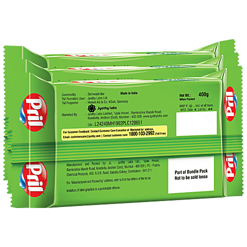 Buy Pril Dishwash Bar Lime 360 Gm Online At Best Price of Rs 112 ...