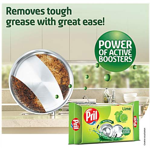 Buy Pril Dishwash Bar Lime 360 Gm Online At Best Price of Rs 112 ...