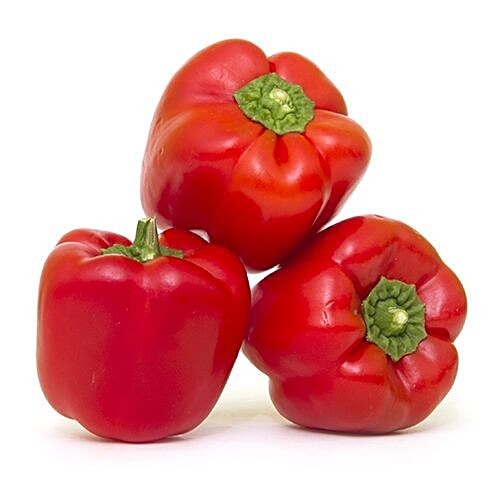 Buy Fresho Capsicum - Red Online at Best Price of Rs 15.04 - bigbasket
