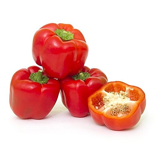 Buy fresho! Capsicum - Red Online at Best Price of Rs 125.97 - bigbasket