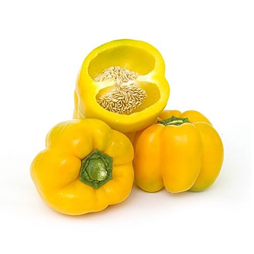Buy fresho! Capsicum - Yellow Online at Best Price of Rs 104.11 - bigbasket