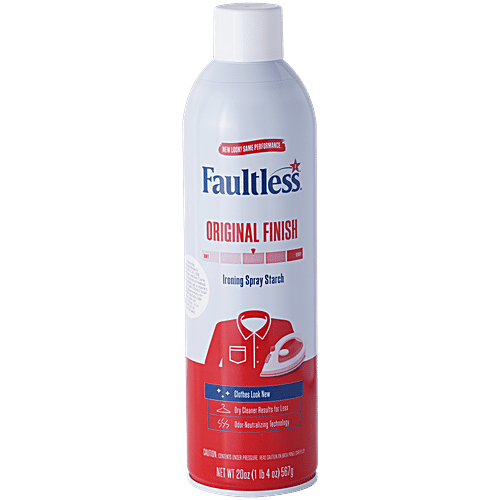 Buy Faultless Spray Starch - Regular 567 gm Bottle Online at Best Price ...